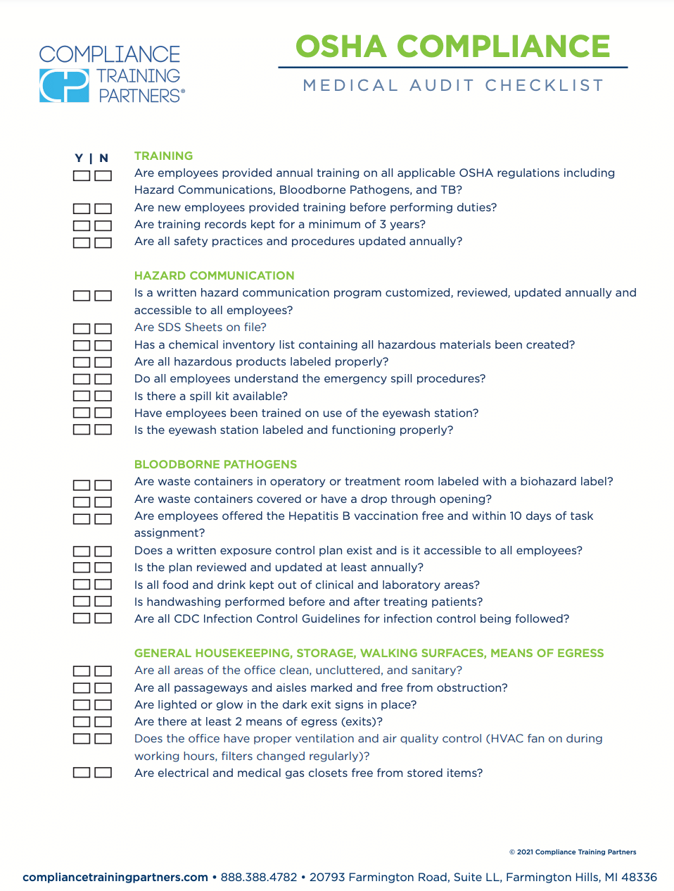 Reference Materials - Compliance Training Partners